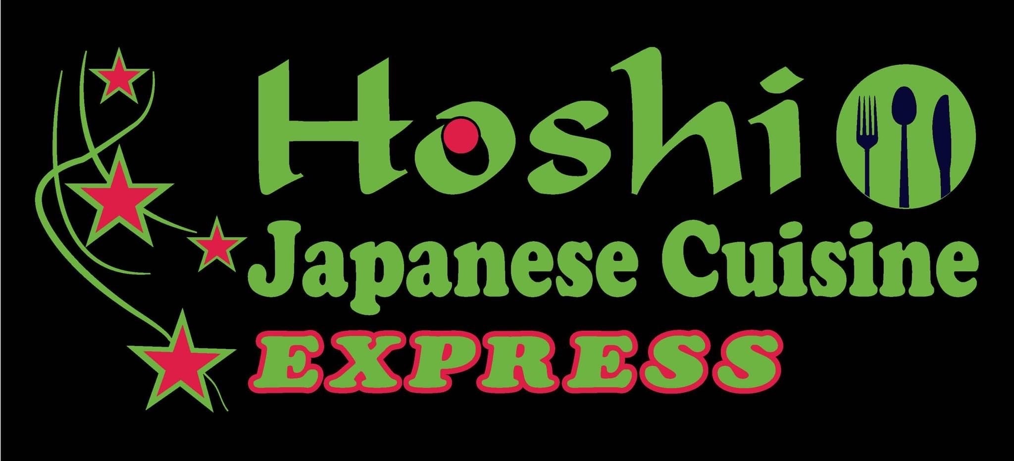 Hoshi Japanese express Burlington logo